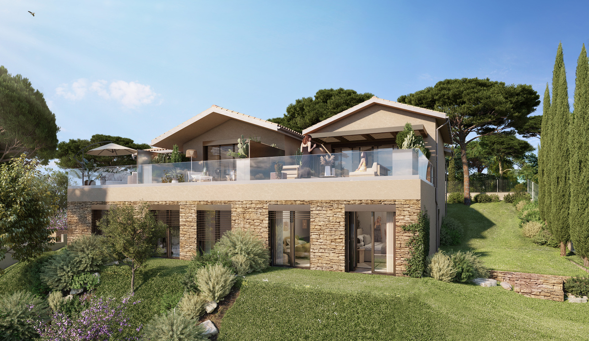 Appartement neuf dans résidence avec vue mer | Sainte-Maxime